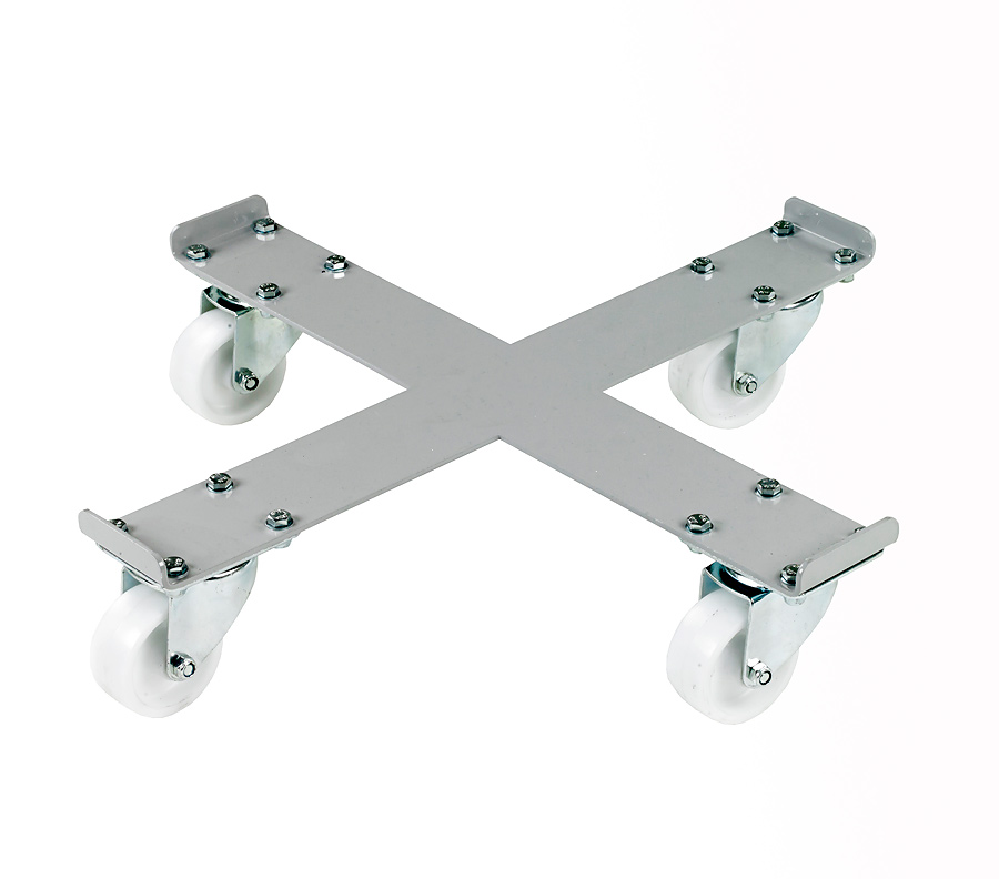 Loadtek Economy Drum Dolly - Finish: Light grey epoxy