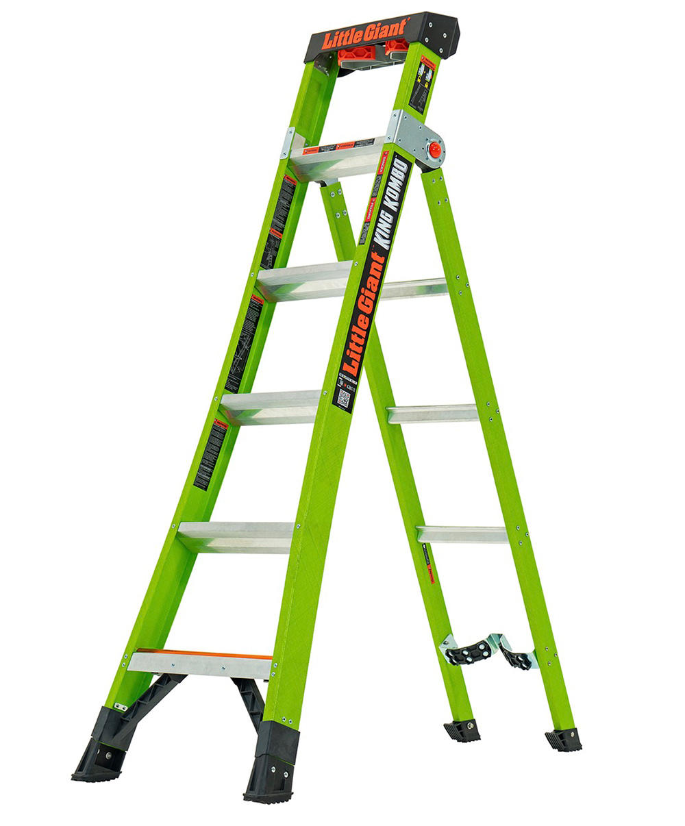 Kombo Industrial Step And Ladder - 3-in-1 extension ladder