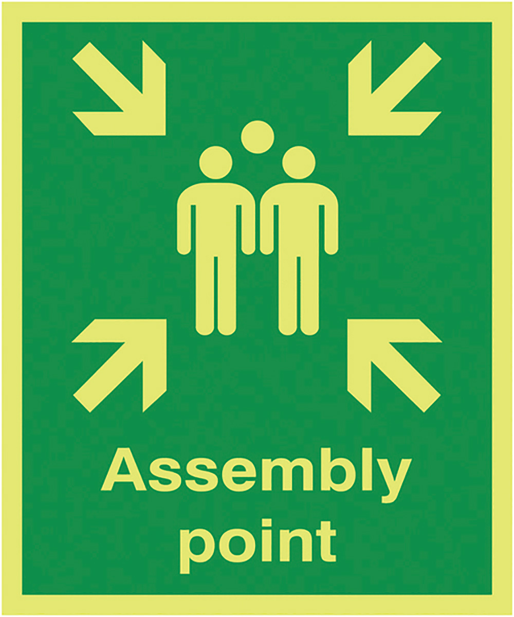 Assembly Point - Nite Glo Safety Sign | Nite Glo Safety Signs